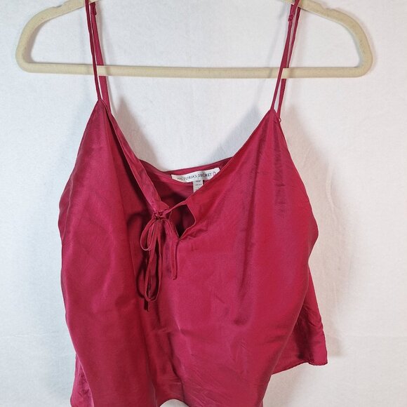 Victoria's Secret | Intimates & Sleepwear | Victorias Secret Red 0 Silk ...